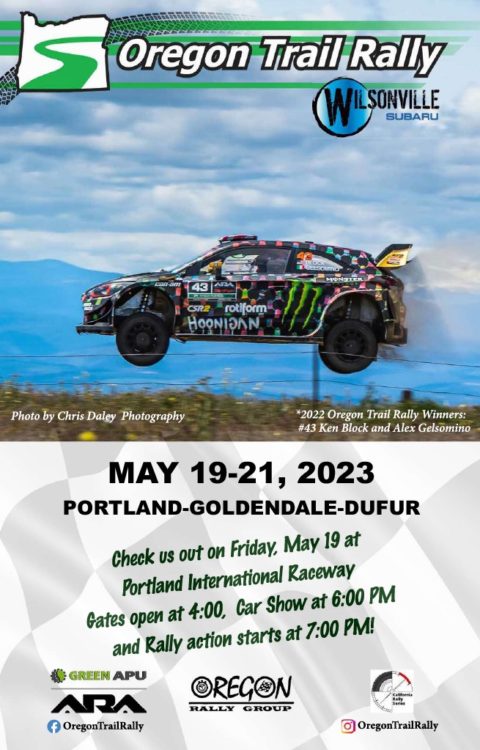 2023 Spectator Guide - Oregon Trail Rally Site